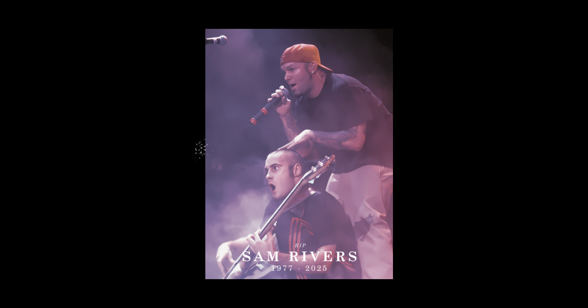 RIP sam rivers - Sam Rivers - Sticker | TeePublic