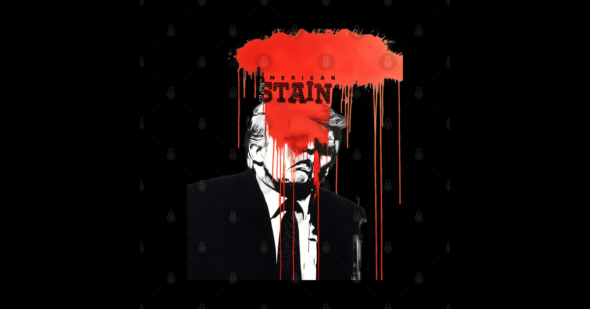 No Trump: American Stain - No Trump - Sticker | TeePublic