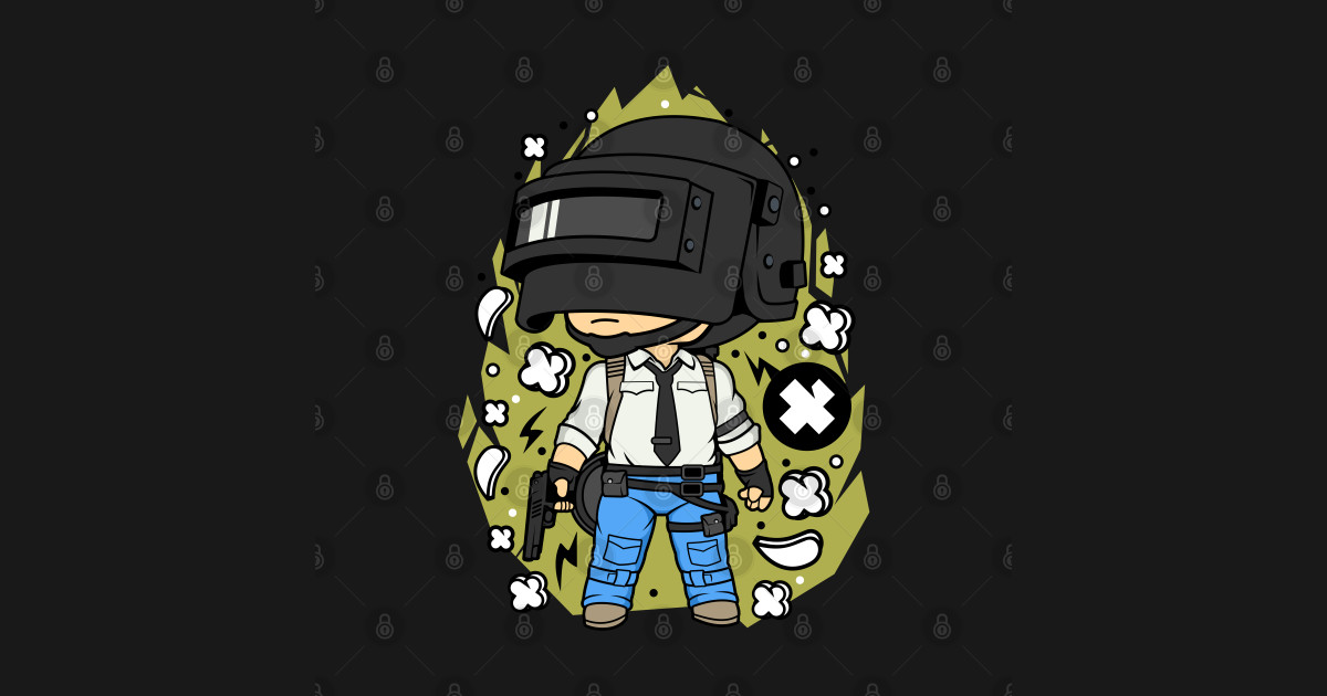 PUBG Warrior Chibi Art Style //// Battle Royale Ready Tshirt! - Pubg ...