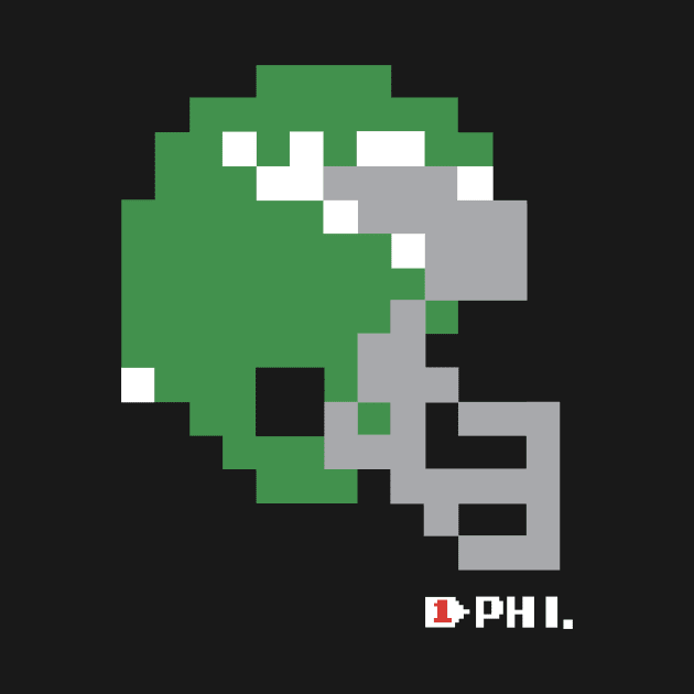 Eagles Tecmo Bowl Helmet - Tecmo Bowl - T-Shirt | TeePublic
