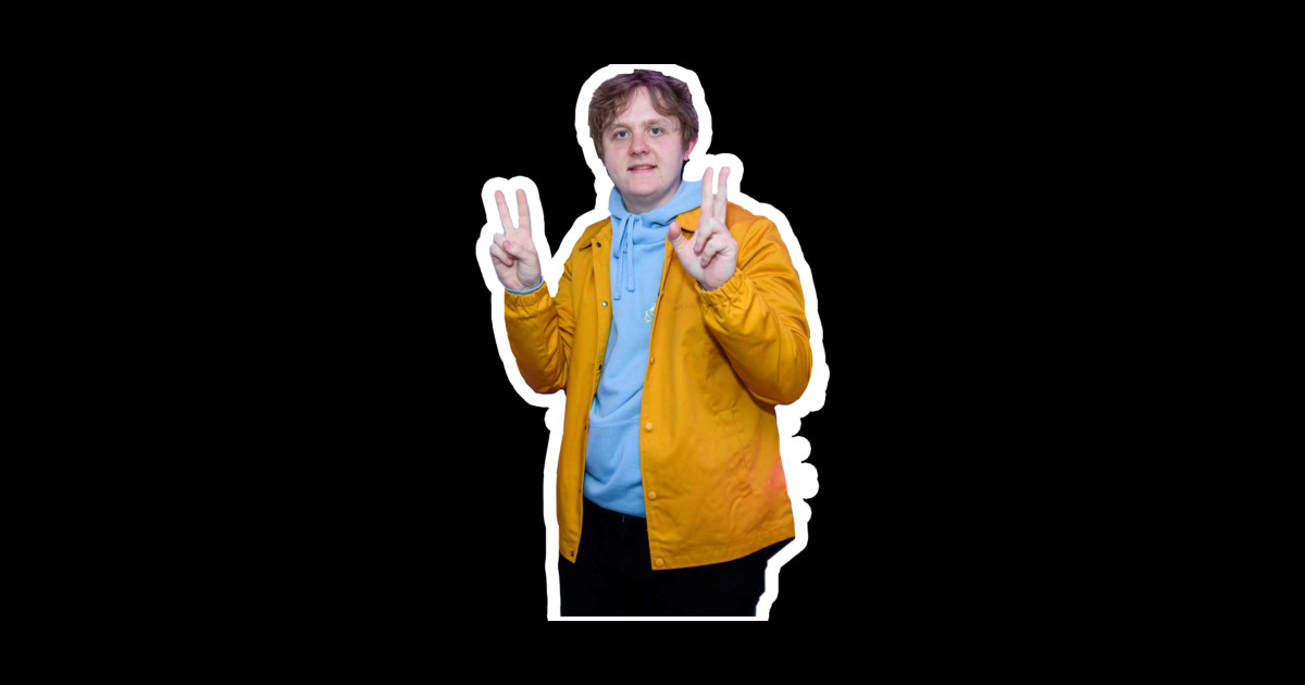 Lewis Capaldi Peace Cute - Lewis Capaldi - Sticker | TeePublic