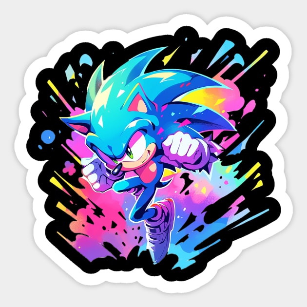sonic - Sonic - Sticker | TeePublic