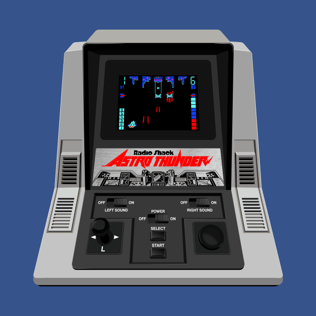 Radio Shack Astro Thunder - Radio Shack - T-Shirt | TeePublic