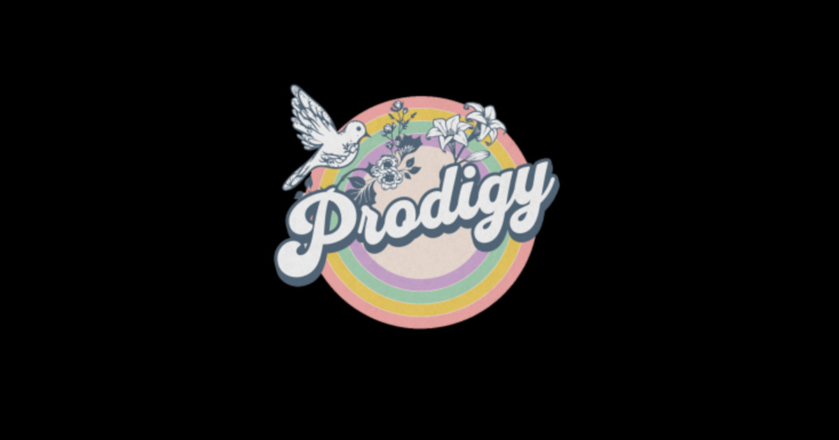 prodigy bird rainbow - Prodigy - Sticker | TeePublic