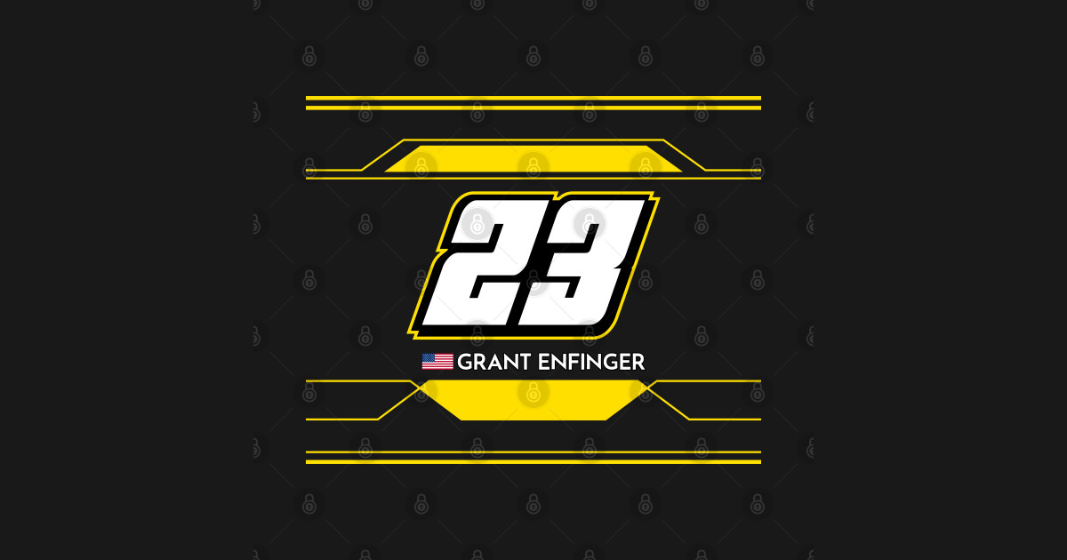 Grant Enfinger #23 2023 NASCAR Design - Grant Enfinger - T-Shirt ...