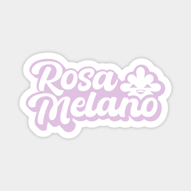 Rosa Melano Meme Logo - Rosamelano - Magnet | TeePublic