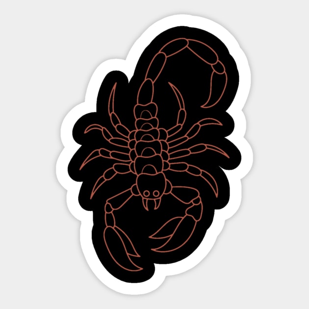 Scorpion - Scorpion - Sticker | TeePublic
