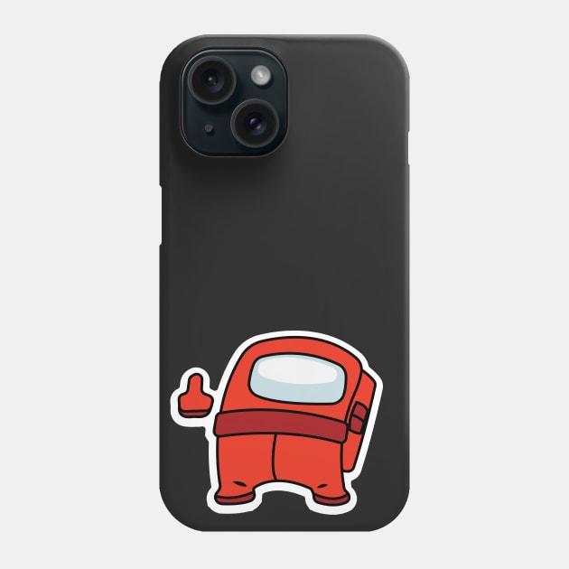 Red Sus Sign #1 - Among Us - Phone Case | TeePublic
