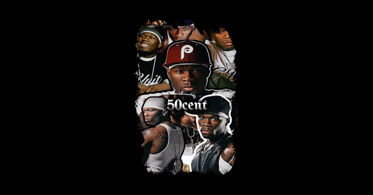 50 Cent - Rapper - Sticker | TeePublic
