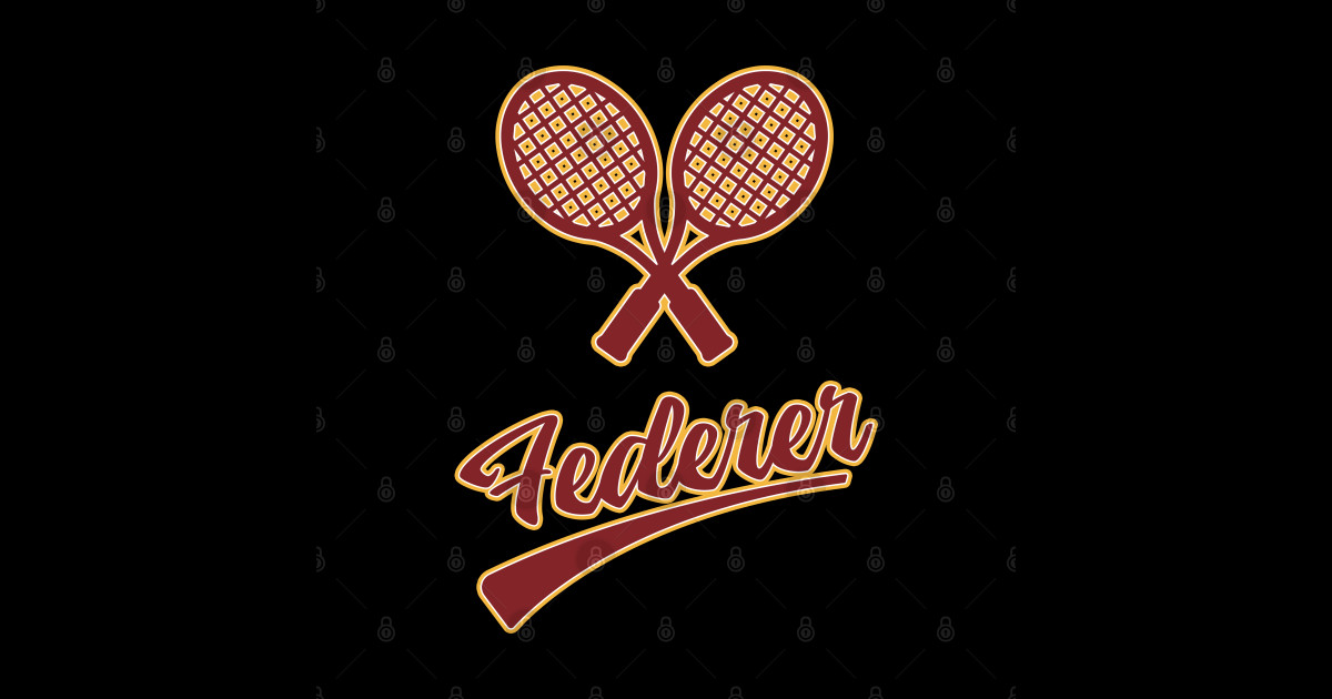 Roger Federer - Roger Federer - Sticker | TeePublic