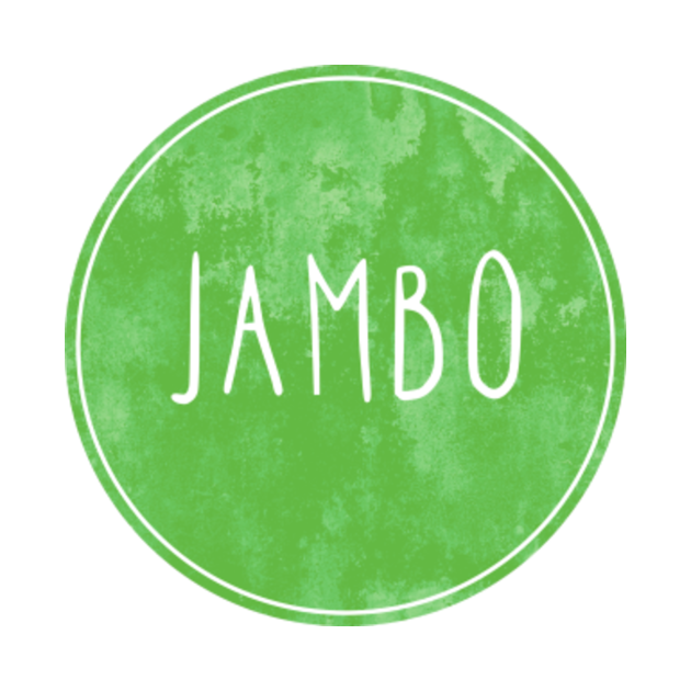 Jambo Watercolor Style - Africa Swahili Quote for Hello - Jambo ...