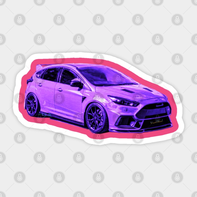 Ford Hot Hatch - Hot Hatch - Sticker | TeePublic