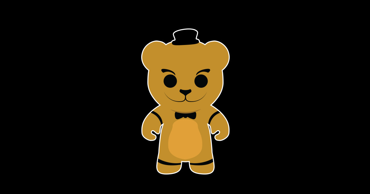 Adorable Golden freddy - Fnaf - Sticker | TeePublic