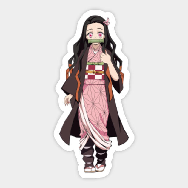 Nezuko kamado - Kimetsu - Sticker | TeePublic