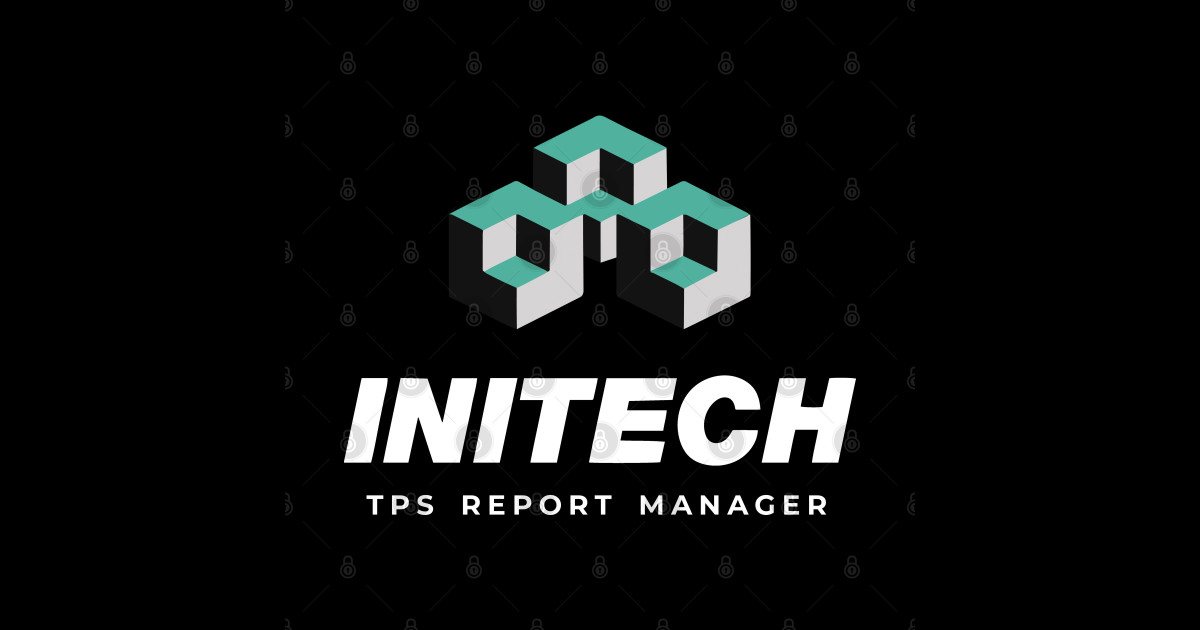 Initech - TPS Report Manager (Office Space) - Initech - Sticker | TeePublic