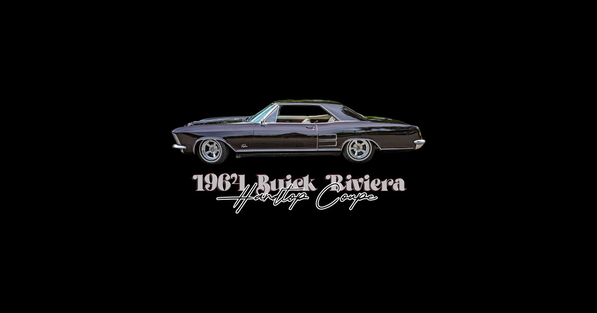 1964 Buick Riviera Hardtop Coupe - 1964 Buick Riviera Coupe - Sticker ...