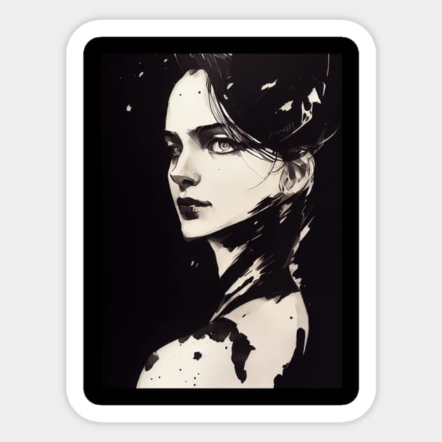 Seen - Girl - Sticker | TeePublic