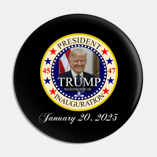 Donald J. Trump Inauguration Day 2025 Commemorative Seal - Trump ...