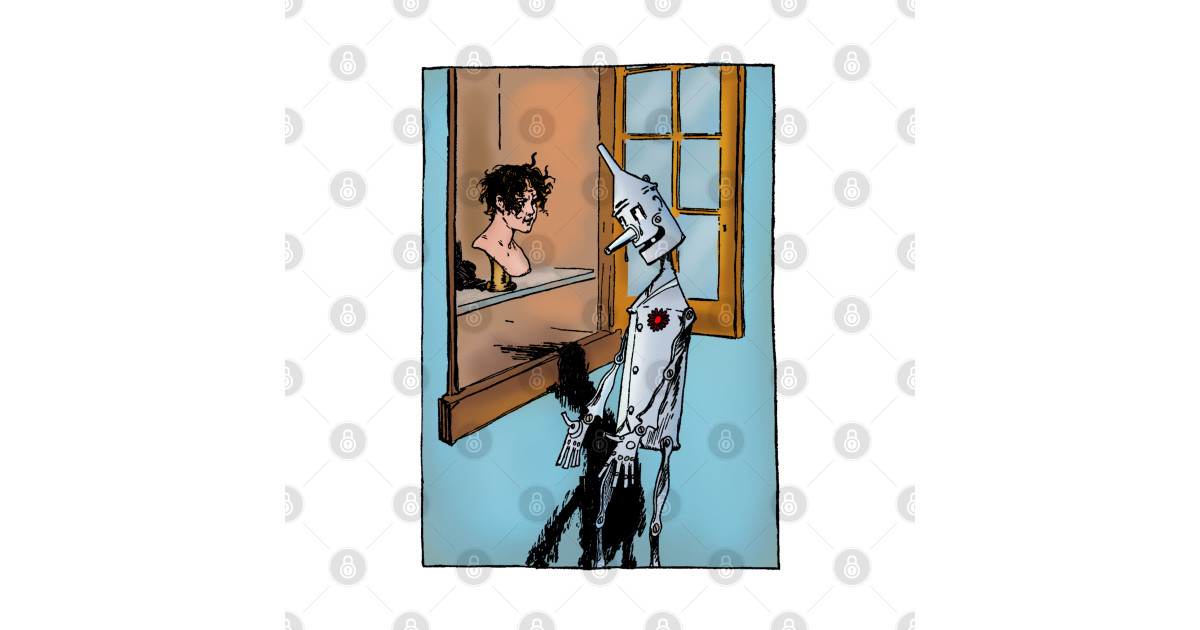 Nick Chopper and the Tin Man - Wizard Of Oz - T-Shirt | TeePublic