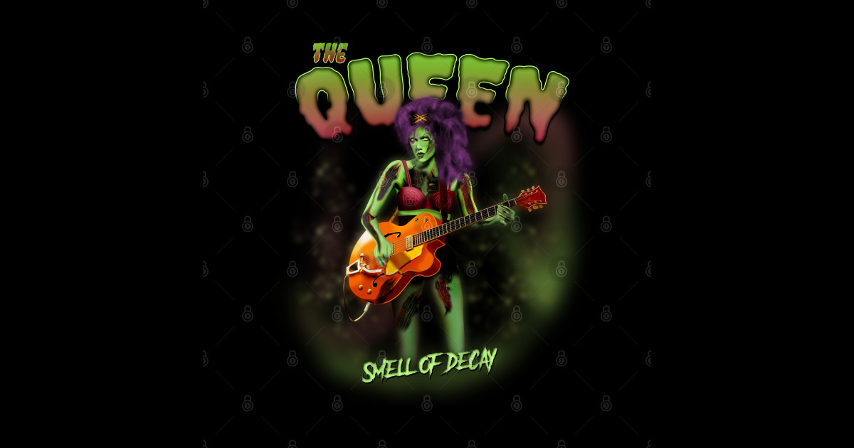 Psychobilly Queen Ivy - Psychobilly - Posters and Art Prints | TeePublic