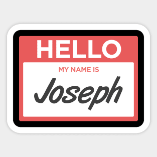 Joseph Name Funny Name Definition Stickers for Sale | TeePublic