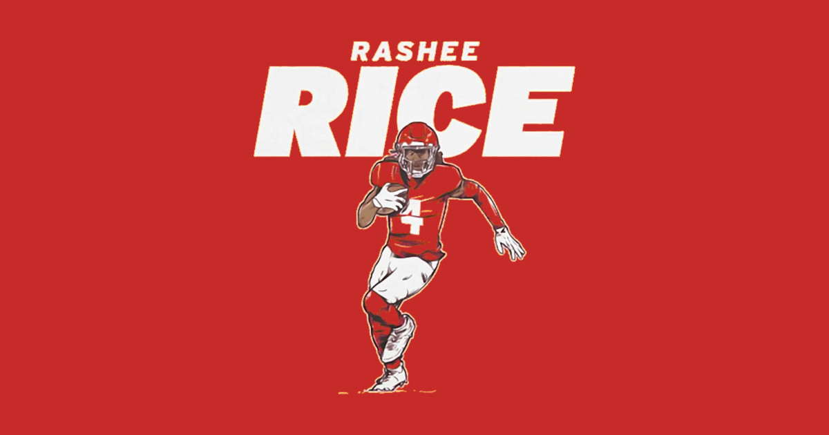 Rashee Rice Name & Pose - Rashee Rice - T-Shirt | TeePublic