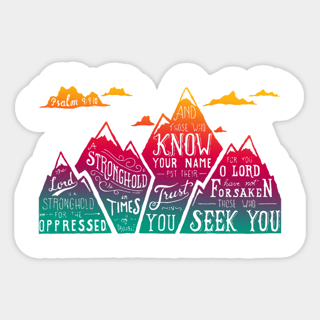 bible verses - Bible Verse - Sticker | TeePublic