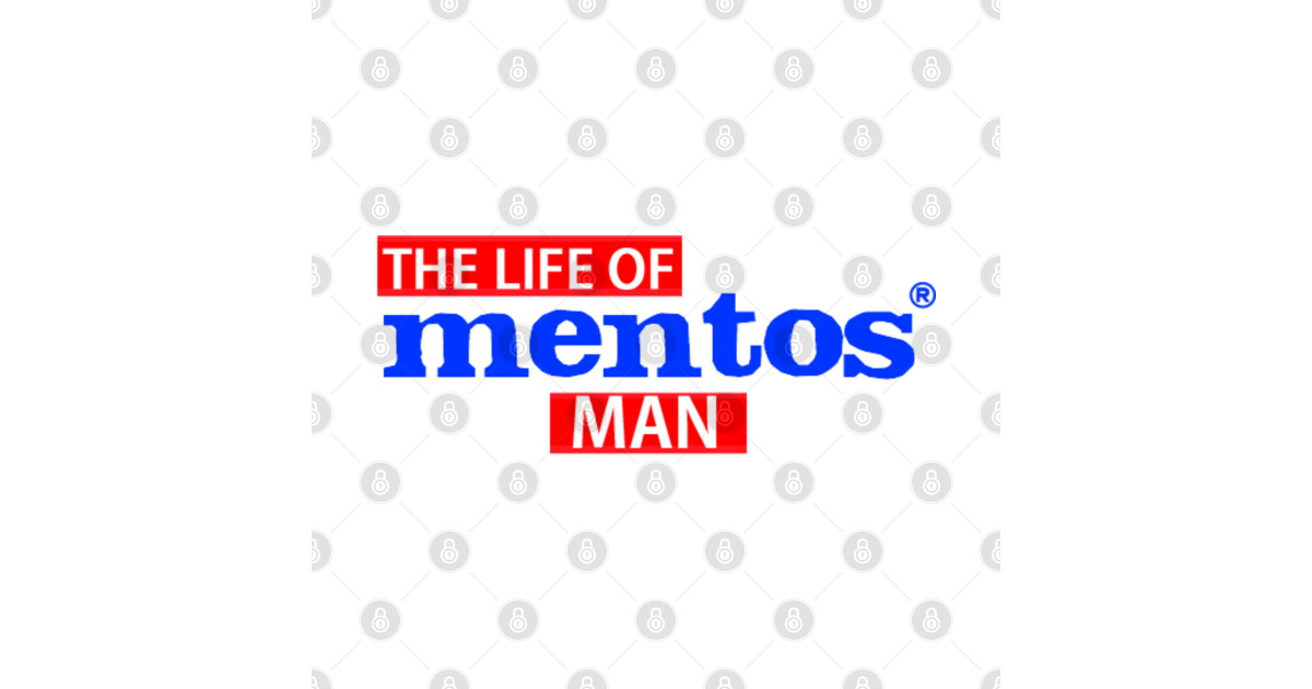 The Life of Mentos Man Logo - Movies - T-Shirt | TeePublic