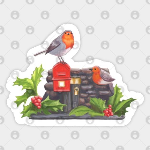 Robin's Letters - Robin - Sticker | TeePublic