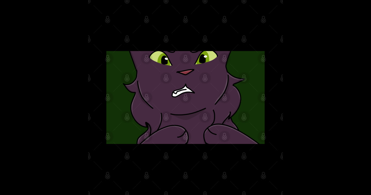 Hollyleaf Evil Alternate Universe - Hollyleaf - Sticker | TeePublic