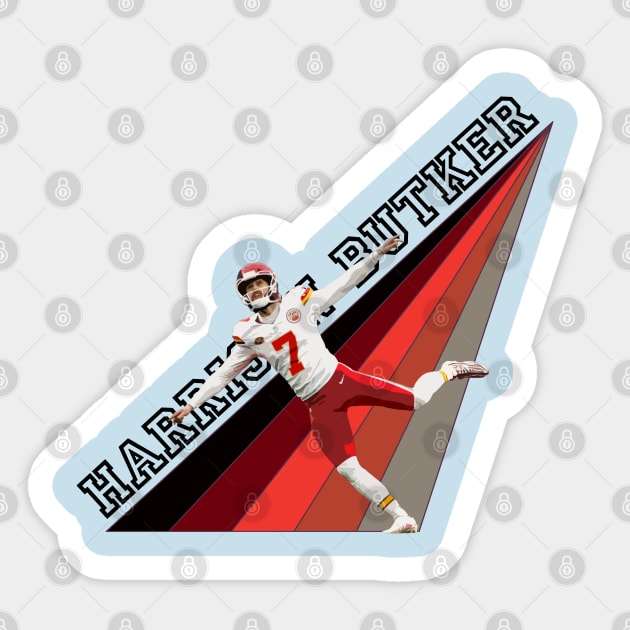 harrison butker team - Harrison Butker - Sticker | TeePublic