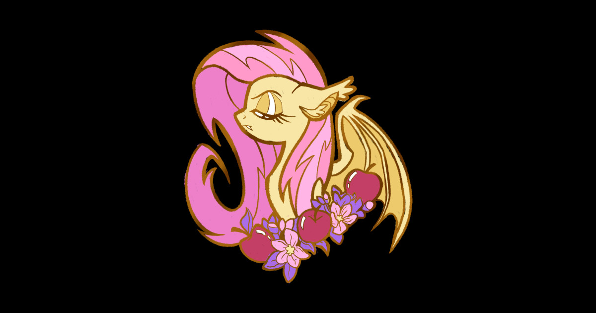 Flutterbat - Mlp - Sticker | TeePublic