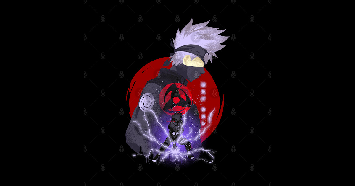 Hero of the Copy Wheel Eye - Kakashi - Sticker | TeePublic