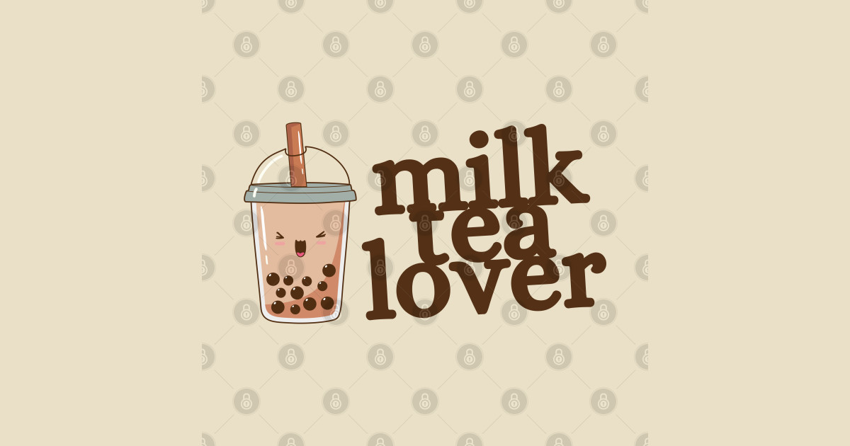 Milk • Tea Lover - Tea Solves Everything Kawaii - T-Shirt | TeePublic