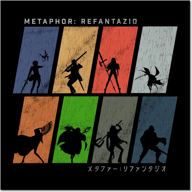 Metaphor ReFantazio Characters - Metaphor - Posters and Art Prints ...