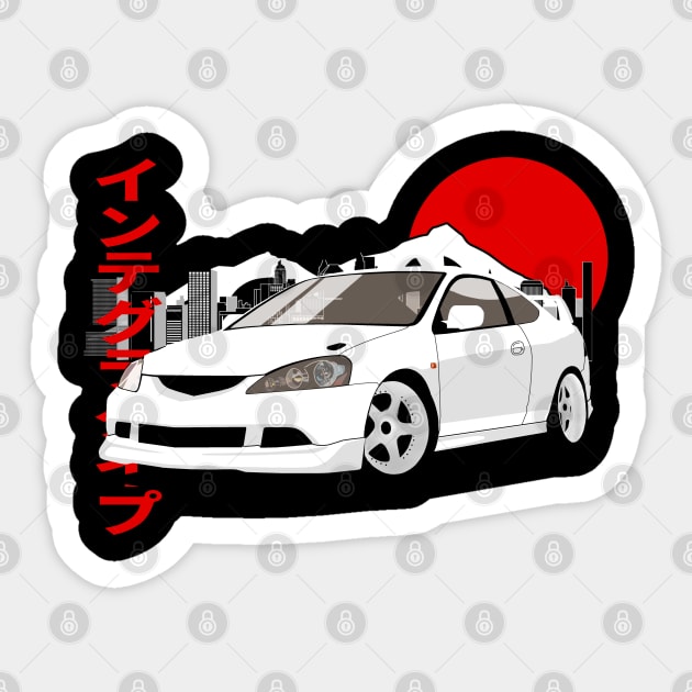 Honda Integra Type-r dc5 - Honda - Sticker | TeePublic