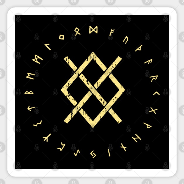 gungnir odin's spear rune - Odin - Sticker | TeePublic