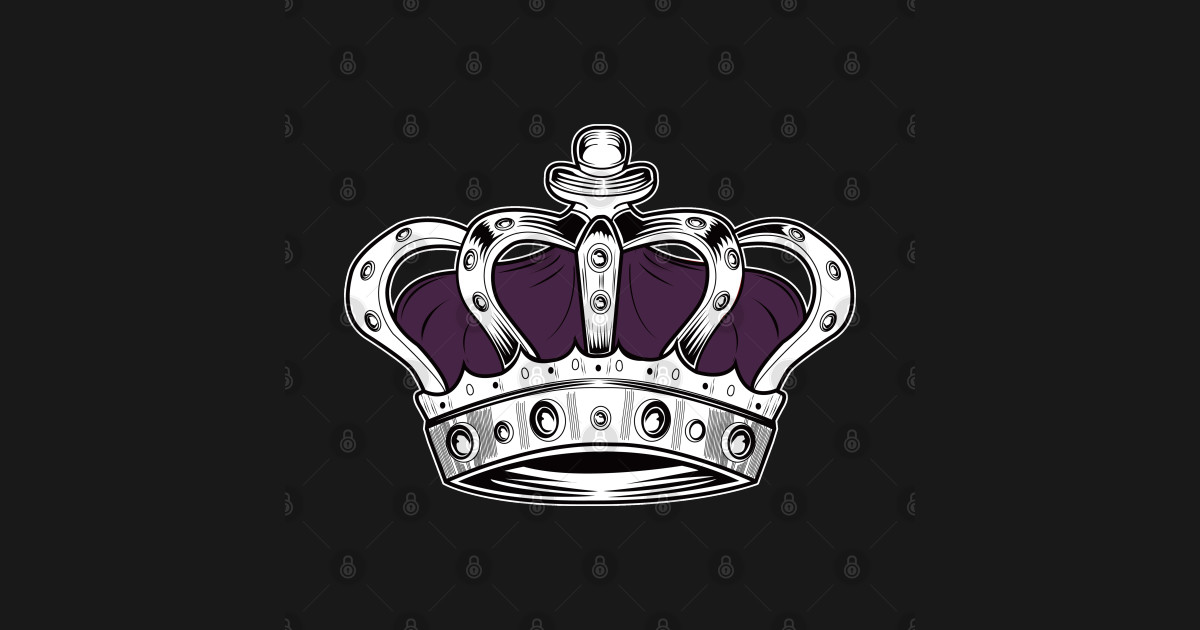 Crown - Purple - Crown - Posters and Art Prints | TeePublic