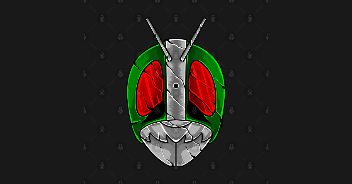 kamen rider - Kamen Rider - Sticker | TeePublic