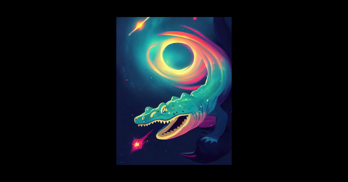 Lacoste Space Winged Alligator - Lacoste With Big Alligator - Sticker ...