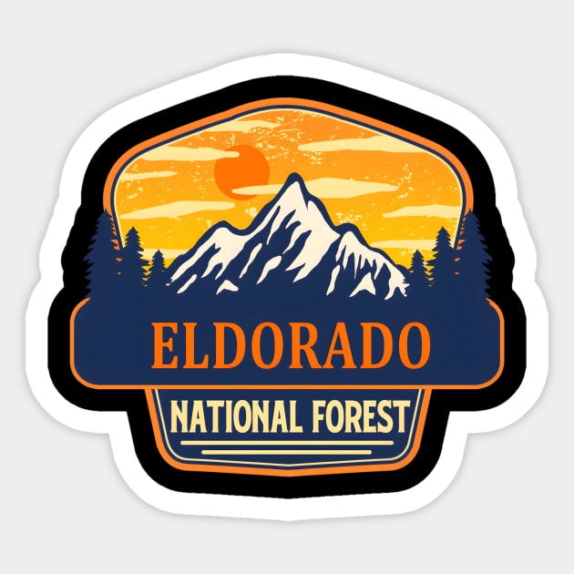 Eldorado National Forest - Eldorado - Sticker | TeePublic