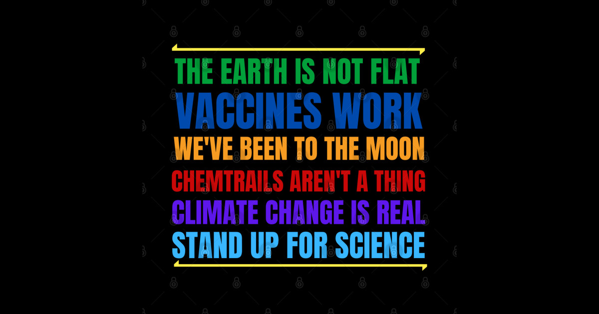 Stand Up for Science - Science - Sticker | TeePublic