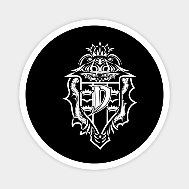 House of Dracula Family Crest - Dracula - Magnet | TeePublic