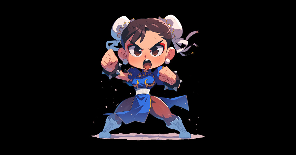 chun li - Chun Li - Sticker | TeePublic