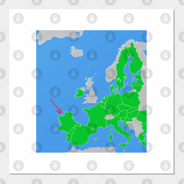 Listenbourg map - Listenbourg - Posters and Art Prints | TeePublic