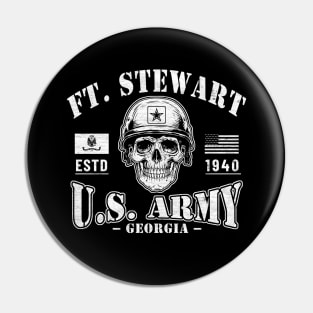 Georgia Fort Stewart Us Army Base Pins and Buttons for Sale | TeePublic