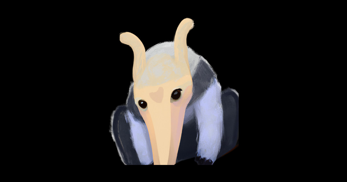 Cute Anteater Drawing - Anteater - Sticker | TeePublic