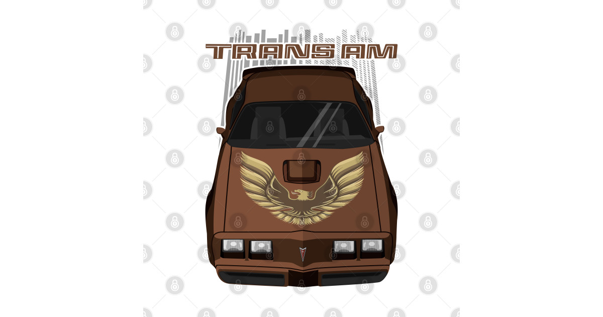 Firebird Trans Am 79-81 - brown - Firebird - T-Shirt | TeePublic