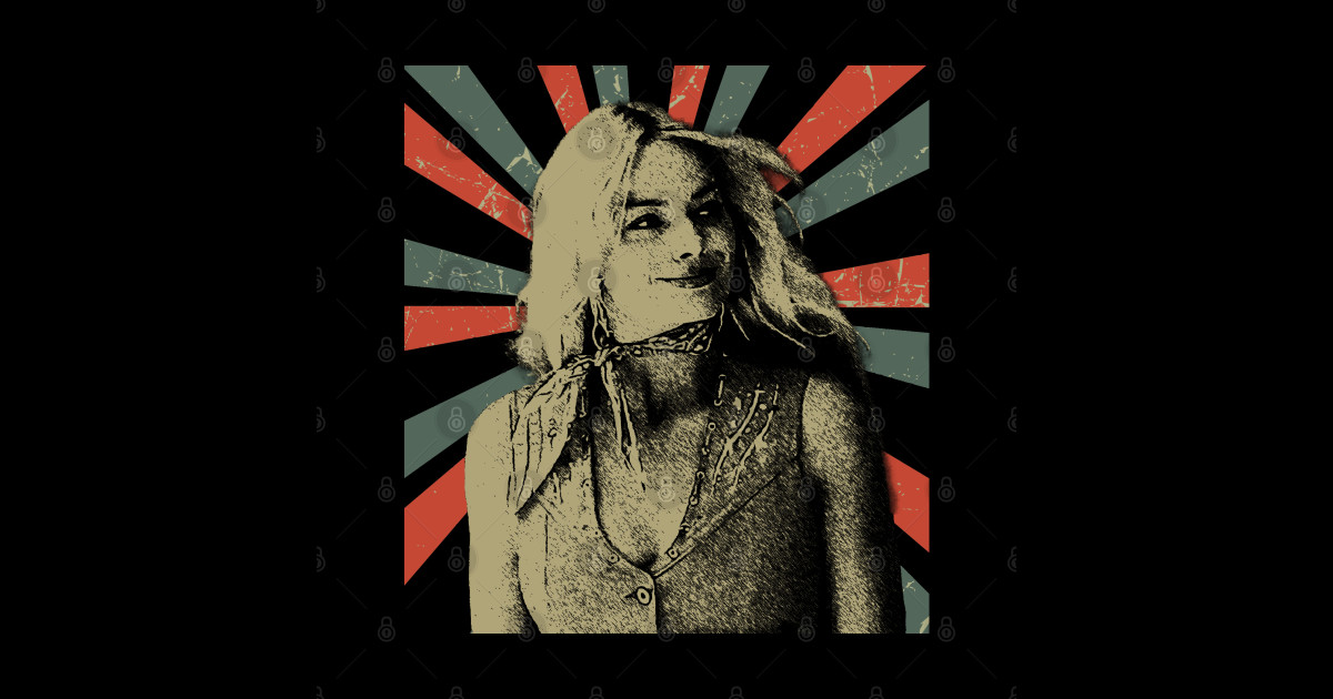 Margot Robbie || Vintage Art Design || Exclusive Art - Margot Robbie ...