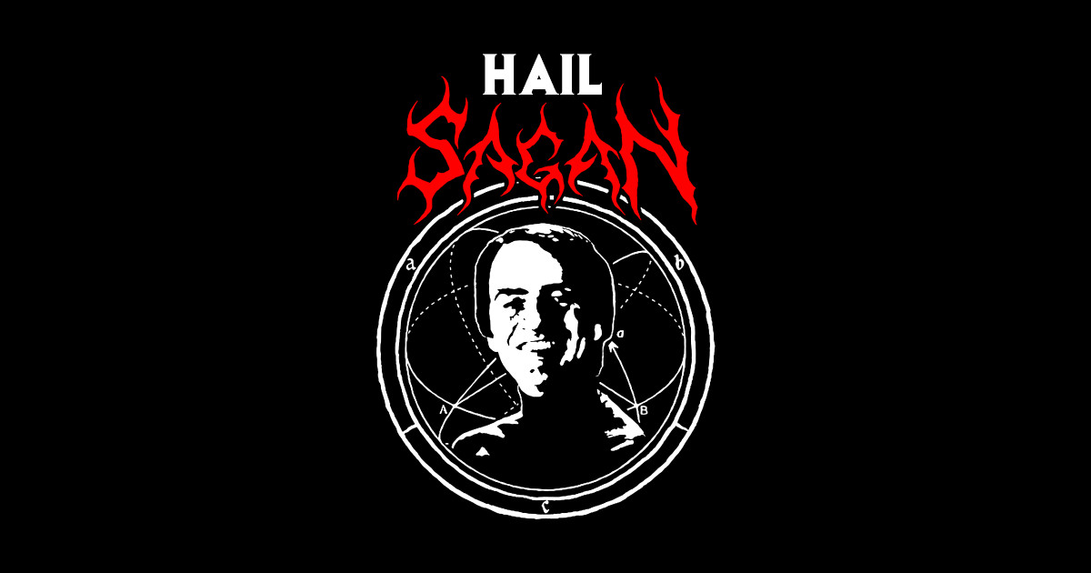 Hail Sagan merch - Meme - Sticker | TeePublic